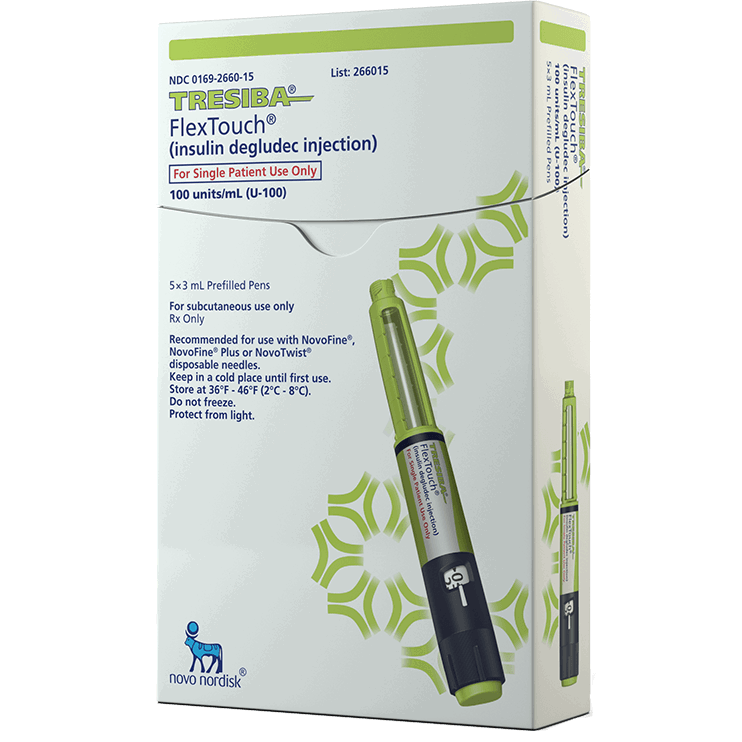 TRESIBA FLEXTOUCH Insulin Degludec 100Units / mL Solution for SC ...